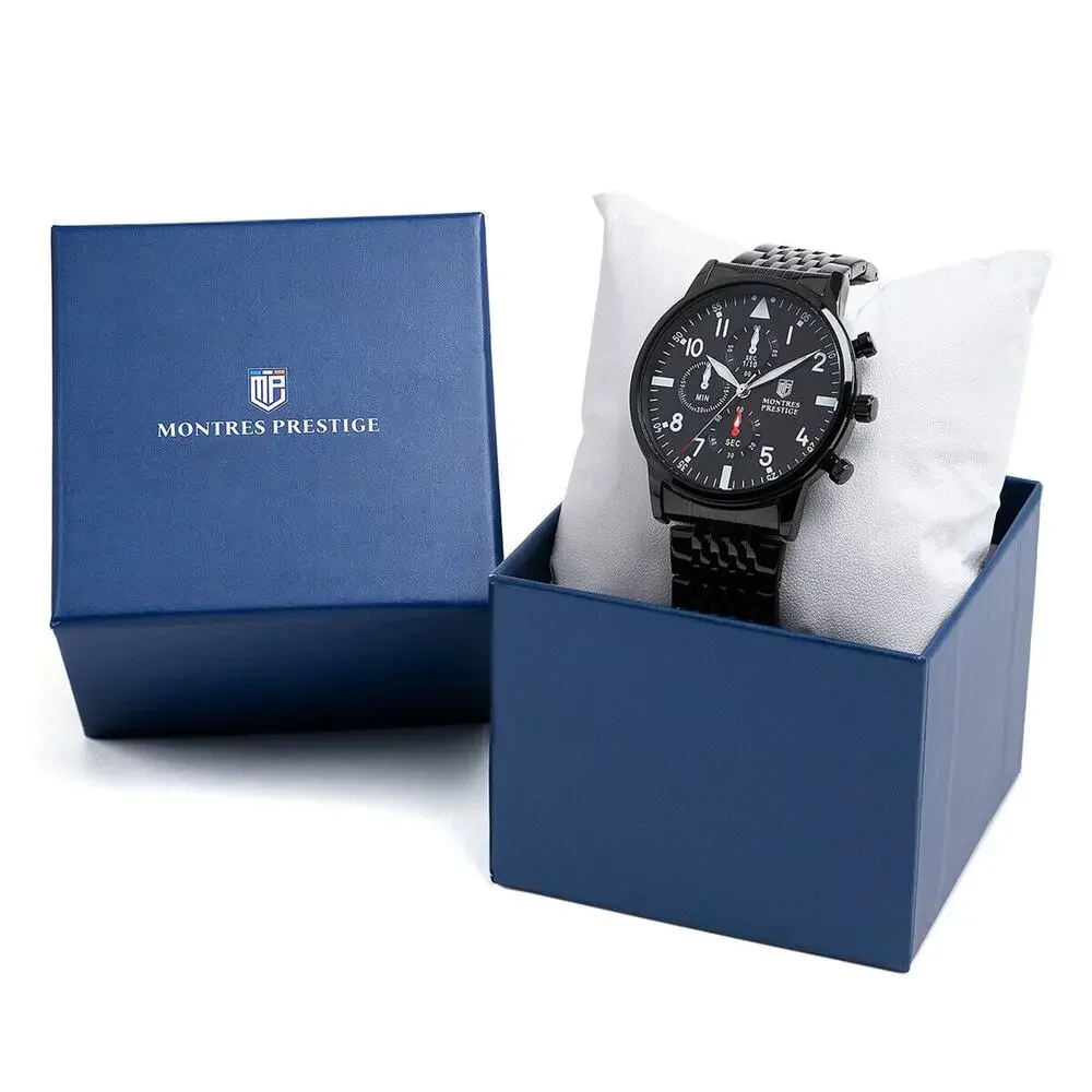 Invicta | Accessories | Invicta X Montres Prestige Mens Goldblack Watch ...